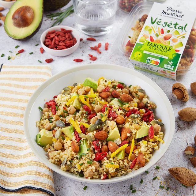 Salades Traiteur, Taboulés, Légumières, Végétal et Bio : Pierre Martinet