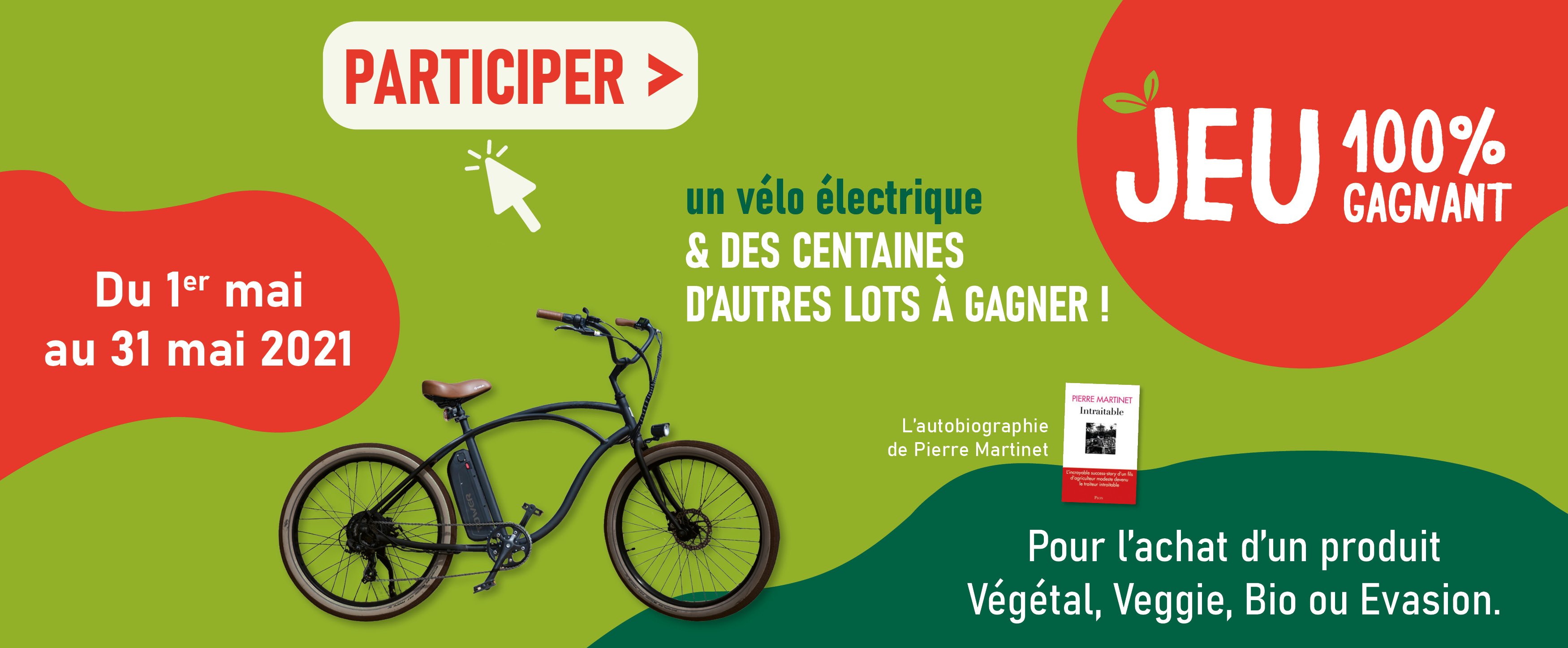 Salades Traiteur, Taboulés, Légumières, Végétal et Bio : Pierre Martinet